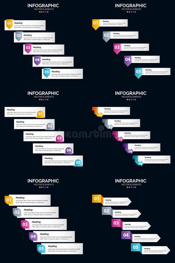 Illustrate Complex Ideas with Six Vector Infographics and Cycle ... Illustrate Complex Ideas with Six Vector Infographics and Cycle ...