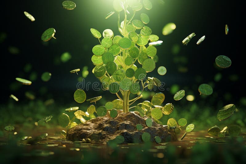 Illustrate the Concept of Growth and Prosperity. Generative Ai Stock ...