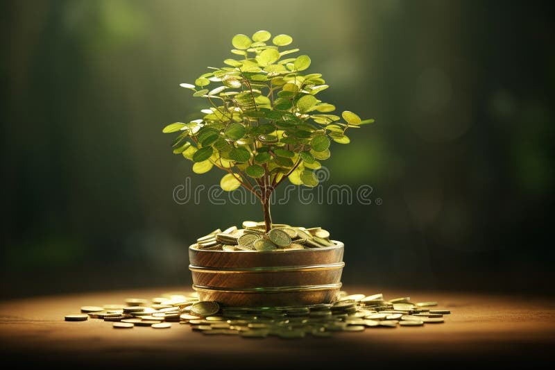 Illustrate the Concept of Growth and Prosperity. Generative Ai Stock ...