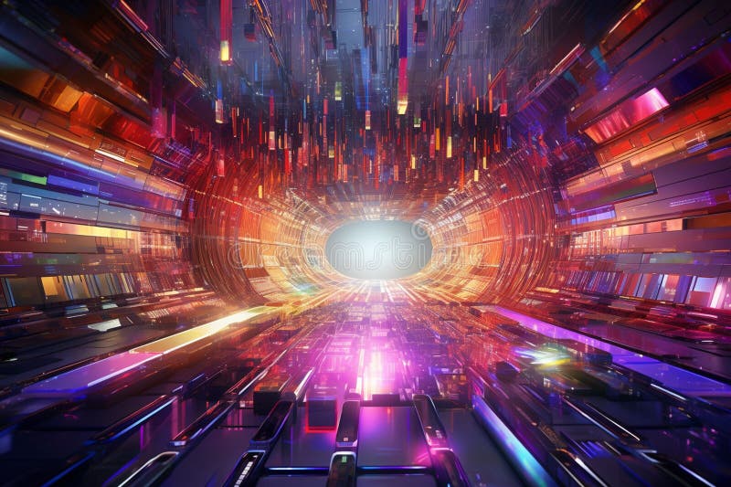 Illustrate the Theme of Technology and Stock Illustration ...