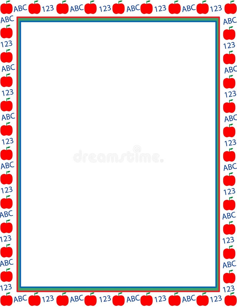 Abc Border Stock Illustrations – 5,682 Abc Border Stock Illustrations ...