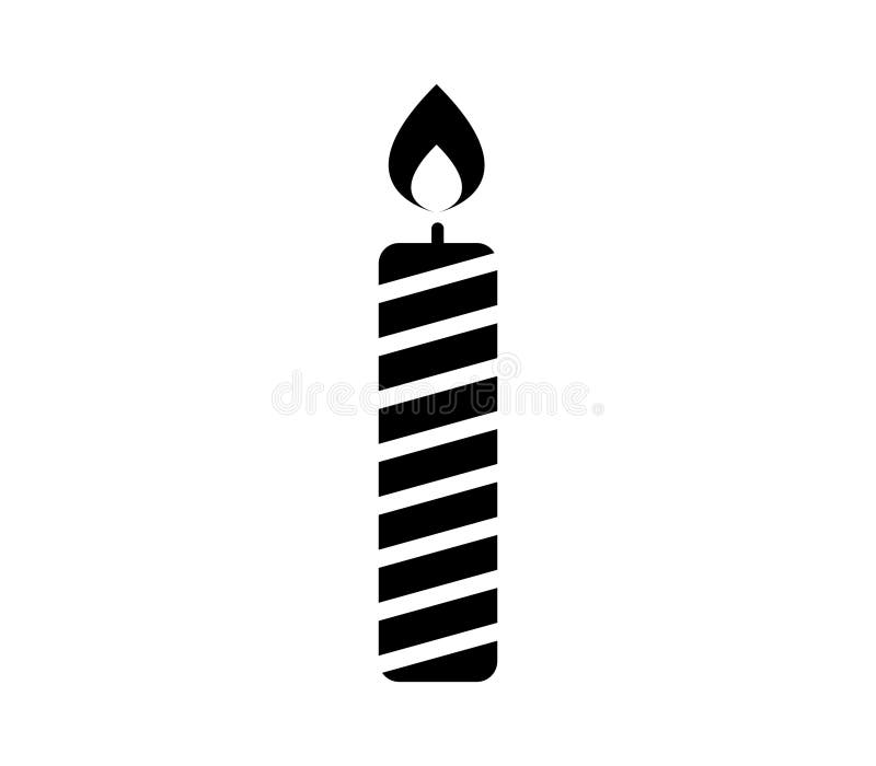 Illustrated Candle Icon Stock Illustrations – 277 Illustrated Candle ...