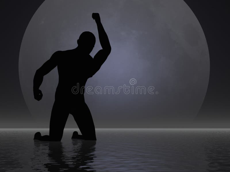 Illustrated Defiant stock illustration. Illustration of fallen - 267602