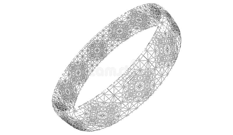 Illustrated Drawing of Geometric Mandala Abstract Designs Creating a ...