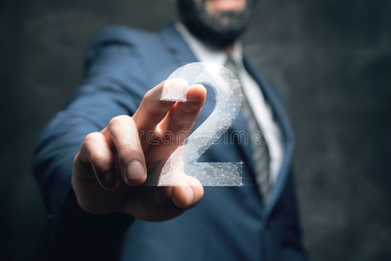 Illustrated Figure 2 from the Net Stock Image - Image of modern ...