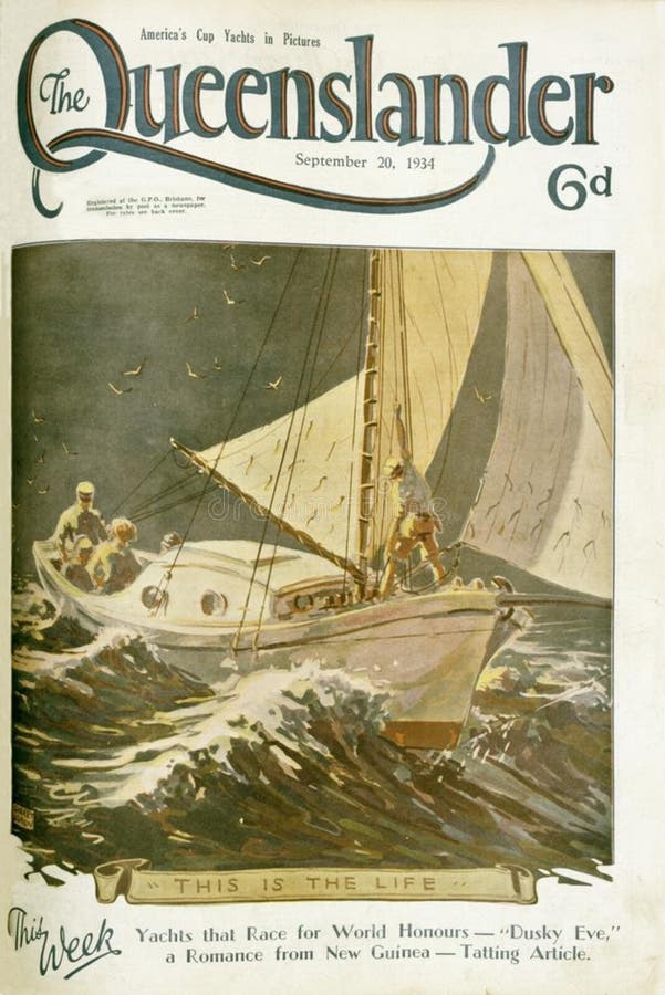 Illustrated Front Cover from the Queenslander, 20 September 1934 Stock ...