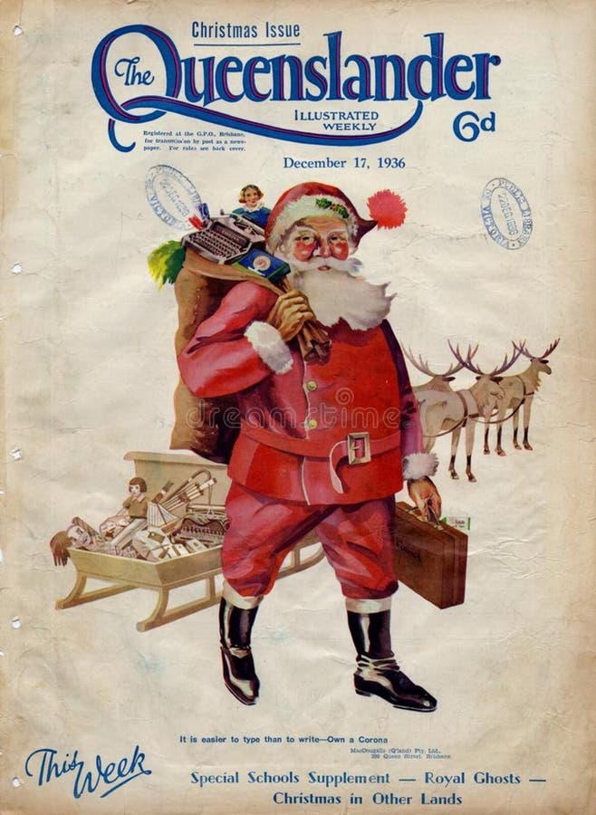 Illustrated Front Cover From The Queenslander December 17 1936 Picture ...