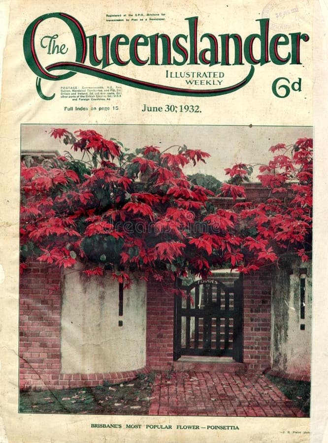 Illustrated Front Cover From The Queenslander, June 30, 1932 Picture ...