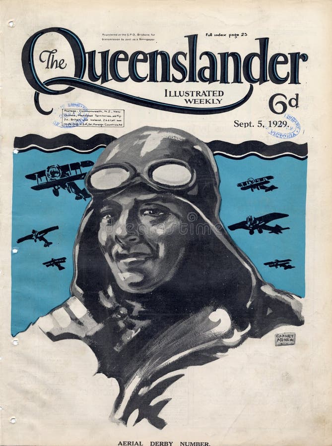 Illustrated Front Cover from the Queenslander, September 5, 1929 Stock ...