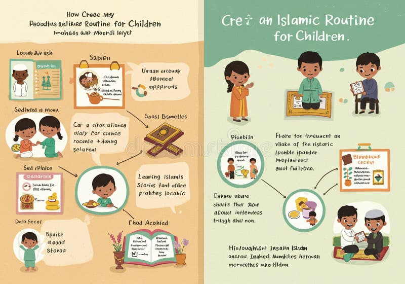 Illustrated Guide Divided into Two Sections Offers Tips for Creating a ...