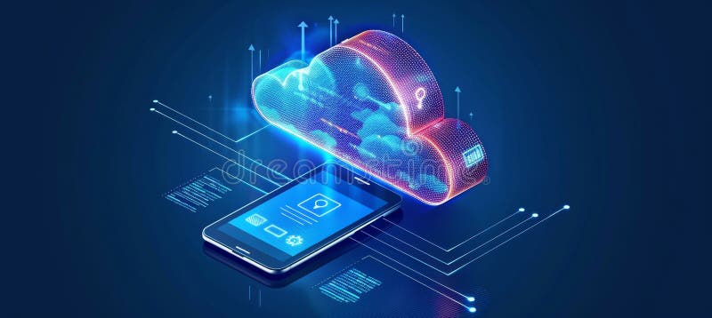 Illustrated Guide Linking Devices To Cloud Storage for Seamless Online ...