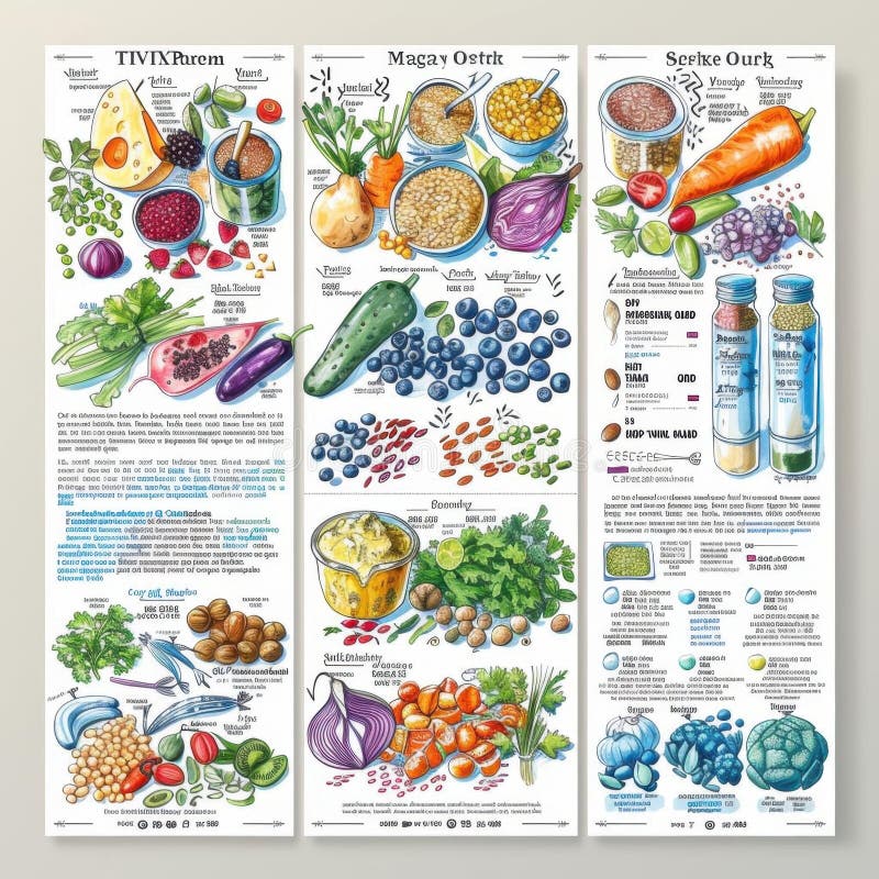 Illustrated Guide To Food Combinations, a Visual Journey of Flavor ...