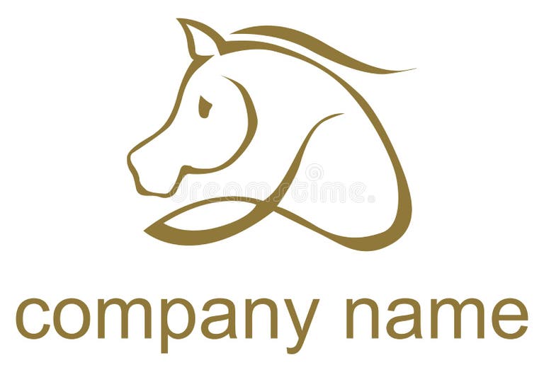 Horse Mane Logo Stock Illustrations – 13,942 Horse Mane Logo Stock ...