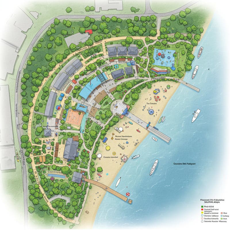 Docks Beach Stock Illustrations – 158 Docks Beach Stock Illustrations ...