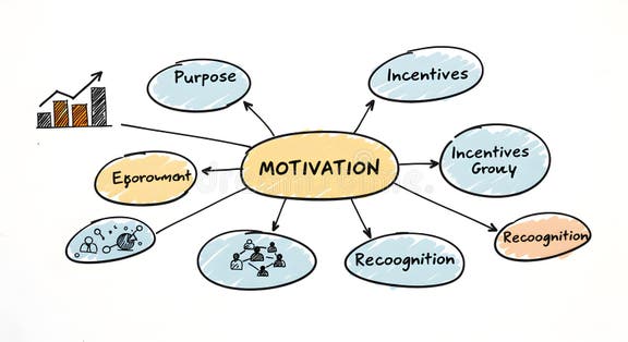 Illustrated Mind Map Representing the Elements of Professional ...