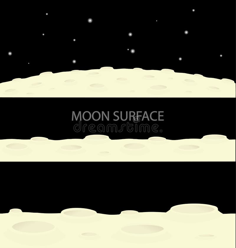 Moon Surface stock vector. Illustration of universe, holes - 20902815