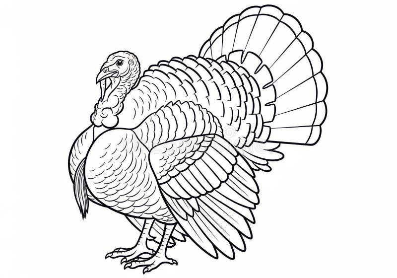 Turkey Standing Upright Stock Illustrations – 53 Turkey Standing ...