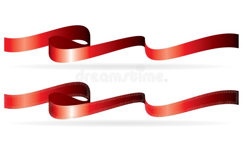 Vector long ribbons stock vector. Illustration of narrow - 21927739