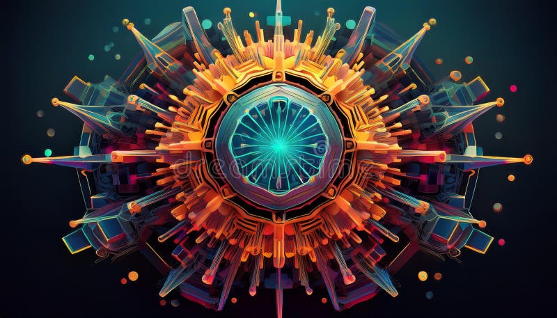 Illustrated virus stock illustration. Illustration of virus - 356758623