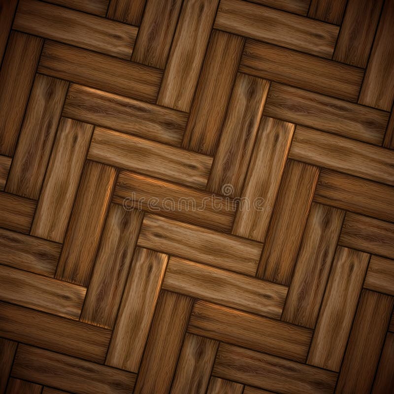 Illustrated Wood Parquet Texture. Stock Vector - Illustration of effect ...