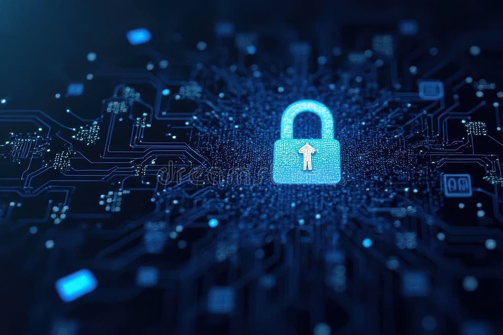 Illustrating Boosted Data Protection through Encrypted Graphics Stock ...