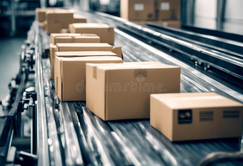 Illustrating Manufacturing Suitable a Logistics Automated Processes ...