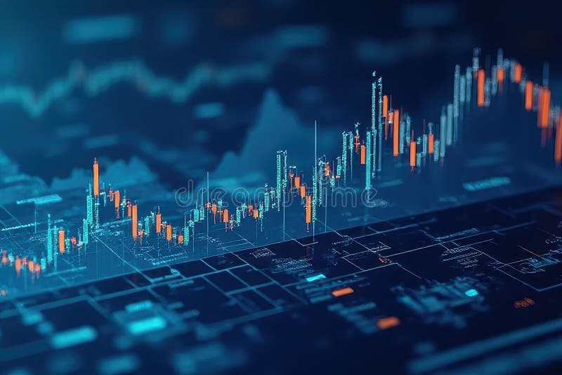 Illustrating Stock Movements Using Data Insights Stock Illustration ...