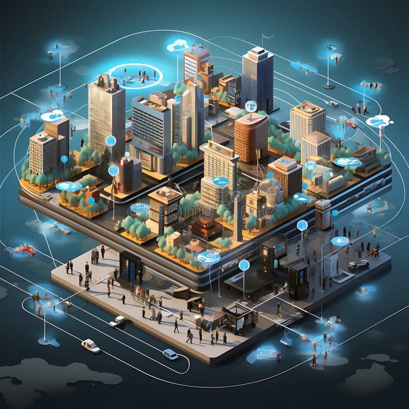 Illustrating the Visual Beauty of Smart Infrastructure, this Image ...