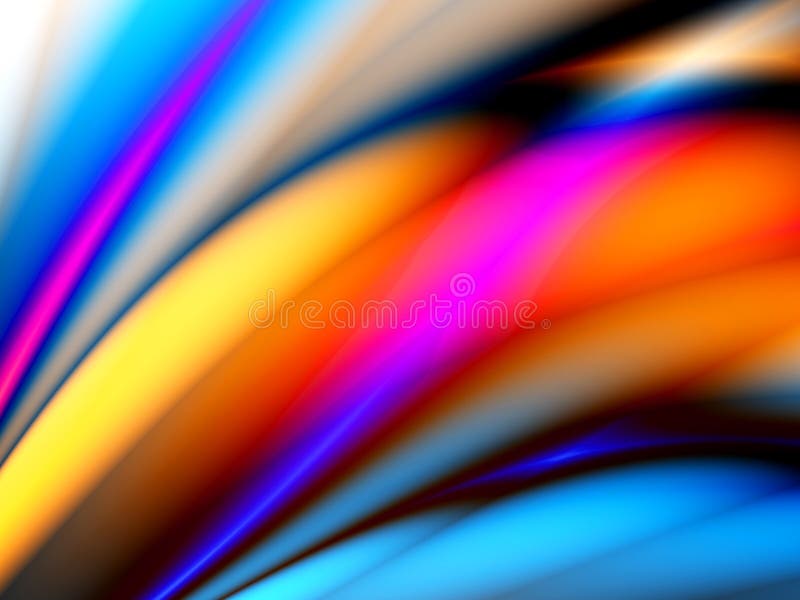 Rays of Coloured Light stock illustration. Illustration of ...