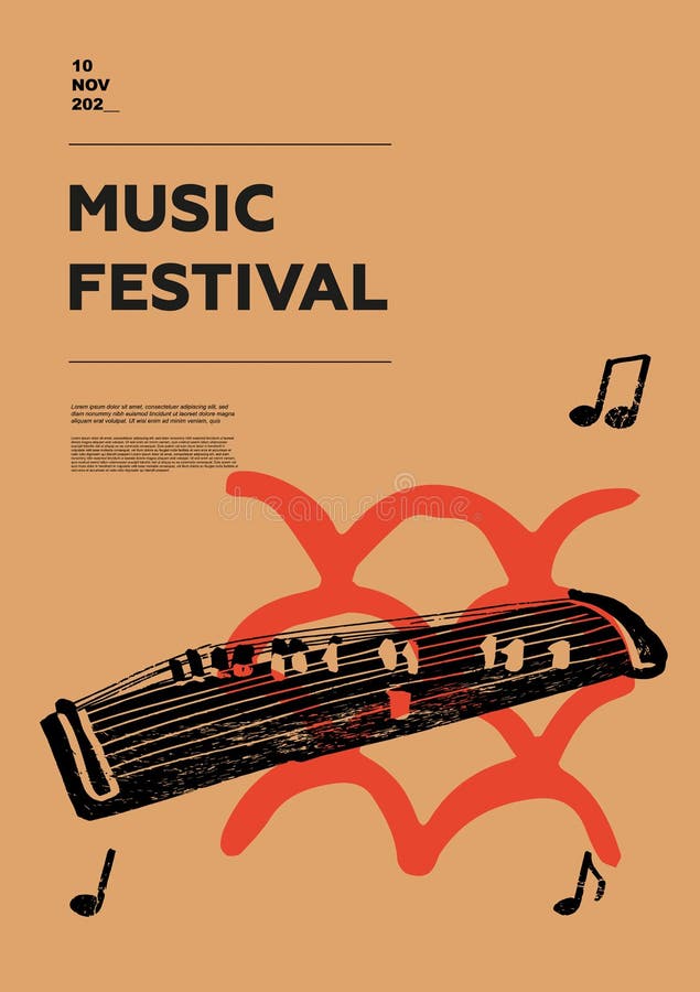 Music Competition Poster Design Stock Illustrations – 1,185 Music ...