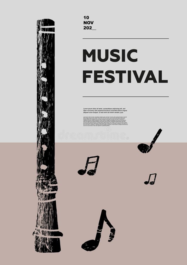 Duduk, Tsiranapogh. Music Festival Poster. Wind Musical Instruments ...