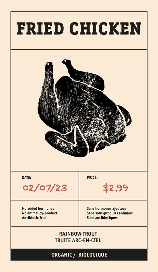 Meat Abstract Vector Packaging Labels Design Set Stock Vector ...