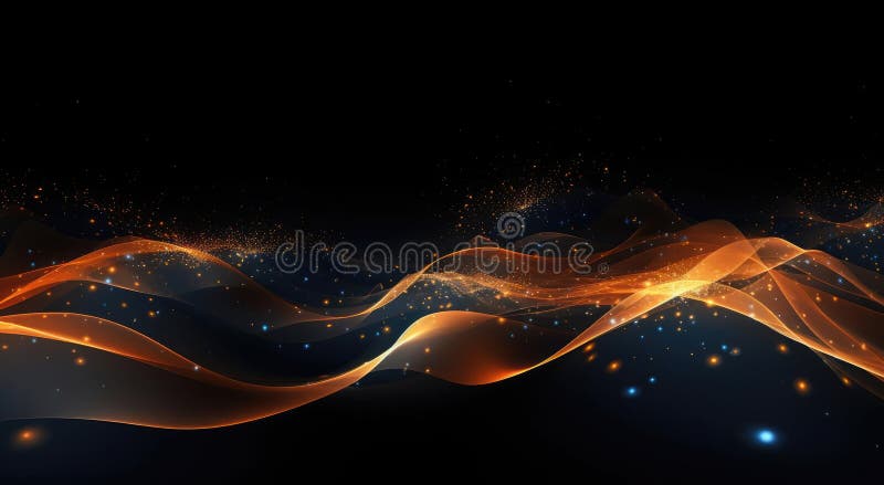 Illustration from Abatract Energy Waves Stock Illustration ...
