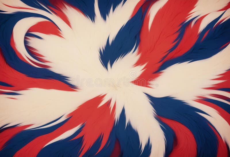 Illustration of Abstract Background with Colorful Soft Fur Stock ...