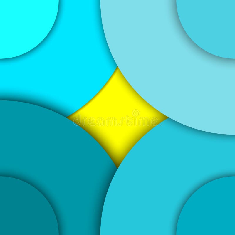 Illustration with Abstract Background with Different Levels Surfaces ...