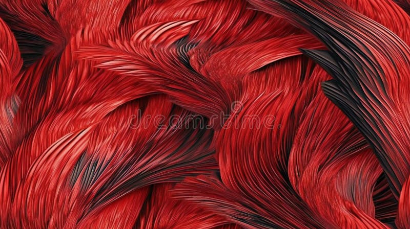 Abstract Background, Red and Black Waves Stock Illustration ...
