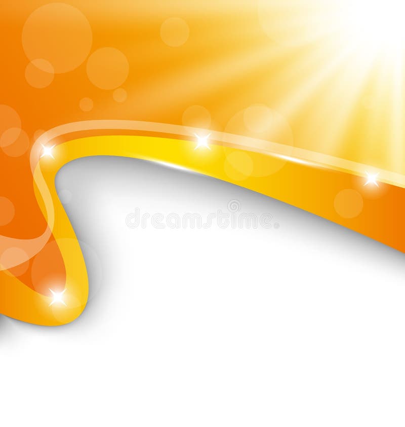 Abstract Background with Sun Light Rays Stock Vector - Illustration of ...