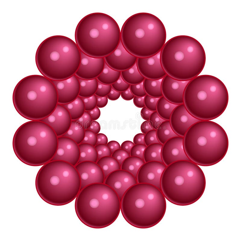 Abstract ball pattern stock vector. Illustration of sphere - 259931670