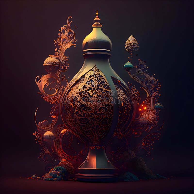 Illustration of an Abstract Christmas Background Illustration of an ...