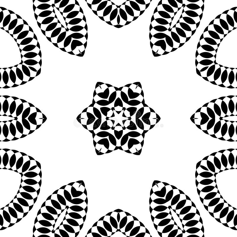 Illustration Abstract Circle of Negative Space for Copy Placement is ...