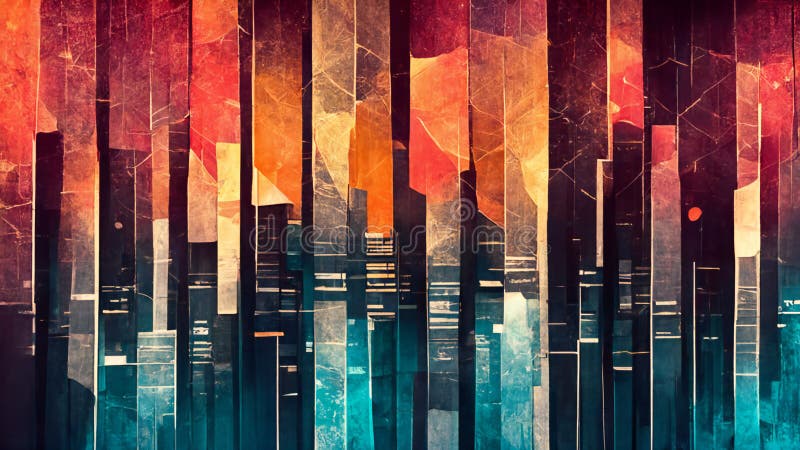 Abstract City Background, Highly Detailed Texture Surface Stock ...