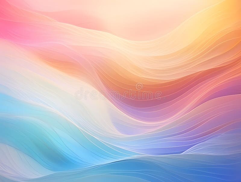 Illustration of Abstract Colorful Flow Curve Background. Stock ... Illustration of Abstract Colorful Flow Curve Background. Stock ...