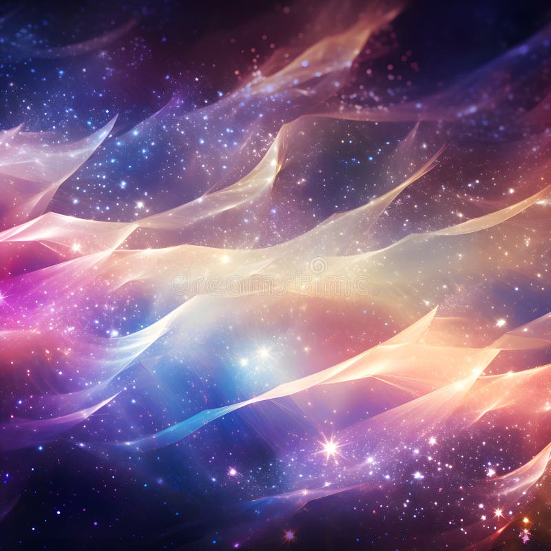 Illustration of Abstract Colorful Gradient Flowing Ocean Wave with ...