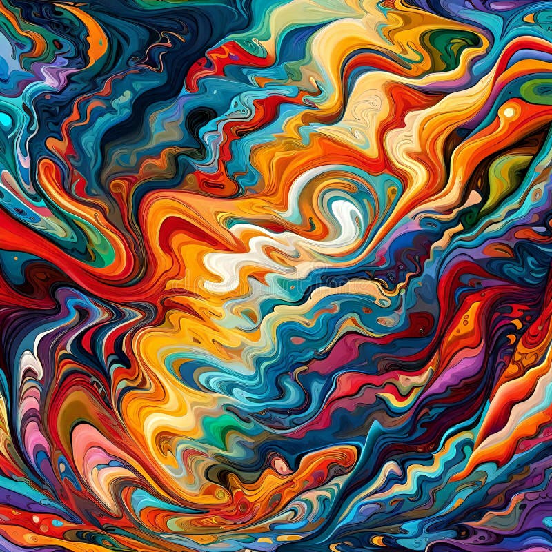 Abstract Coloring Background of the Gradient with Visual Wave,twirl and ...