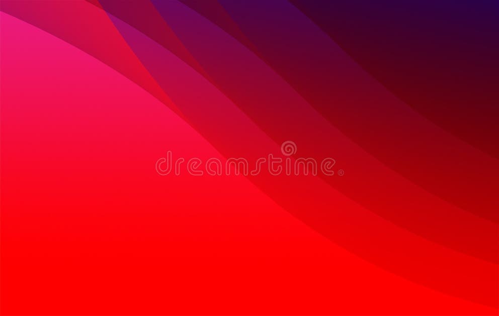 Illustration Abstract. Curved and Gradient Bar, Red and Blue. Stock ...