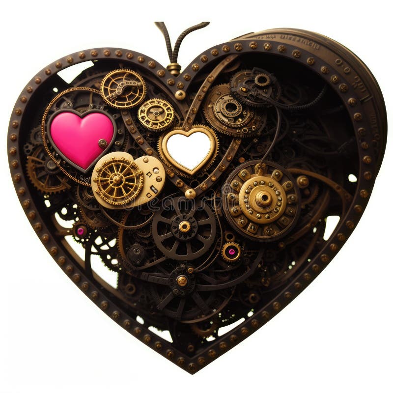 Illustration of Abstract Decorative Heart. Stock Illustration ...