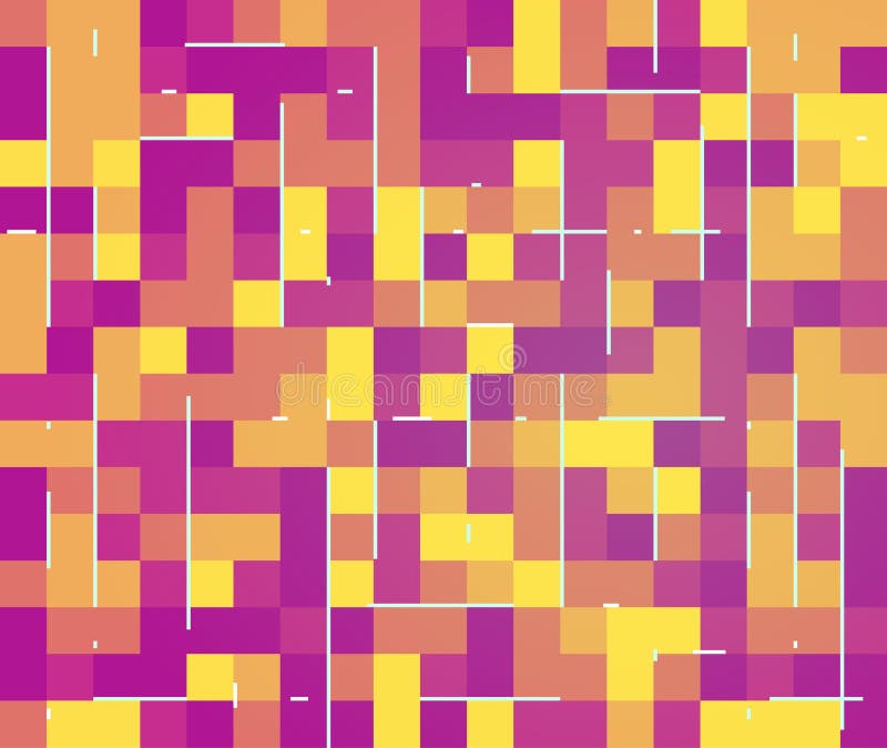 Colorful Pixel Style Background Stock Vector - Illustration of ornament ...