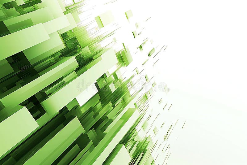 Abstract Green Technology Background, Clip-art Graphics Stock ...