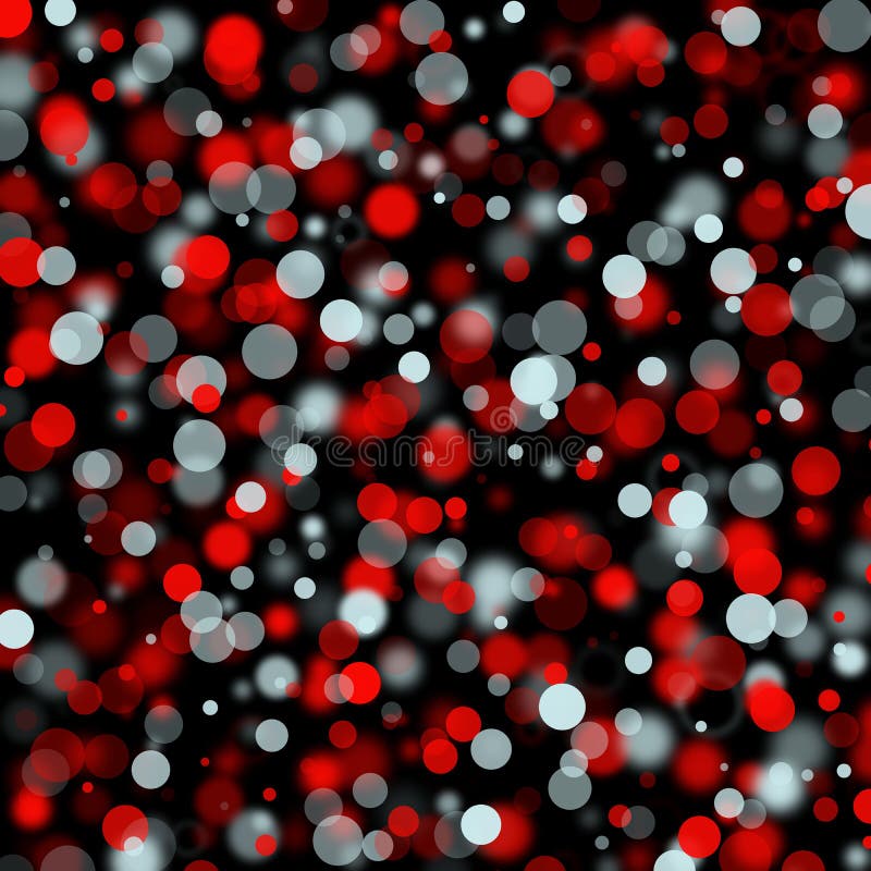 Illustration of an Abstract Light Dots and Blurred Circles Multicolored ...