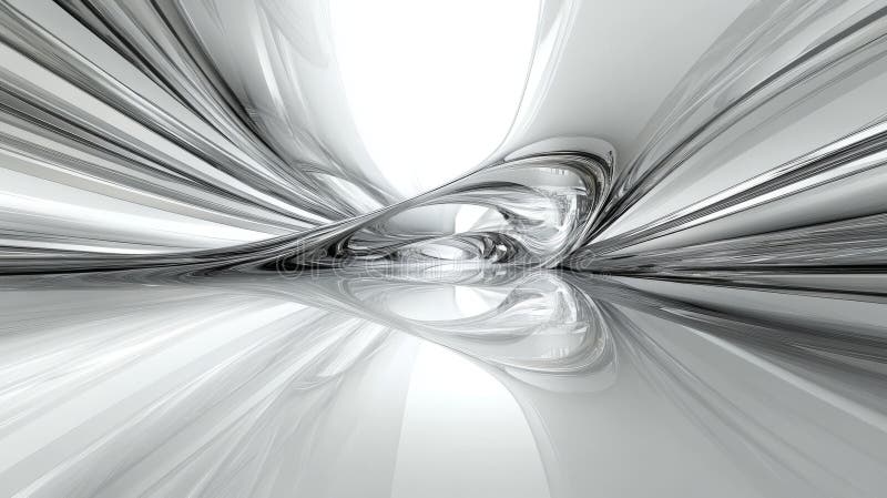 Illustration of an Abstract Motion Background Made with a Bright Gray ...